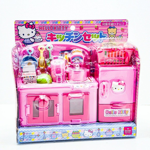 Sanrio | Toys | Hello Kitty Kitchen Set Play Set With Accessories For ...